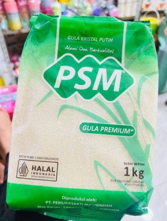 Gula pasir PSM|| Gula manis 1kg | Seperti gulaku | Lazada Indonesia