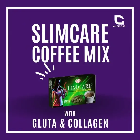 Slimcare Herbal Slimming Coffee Mix with Glutathione, Collagen ...