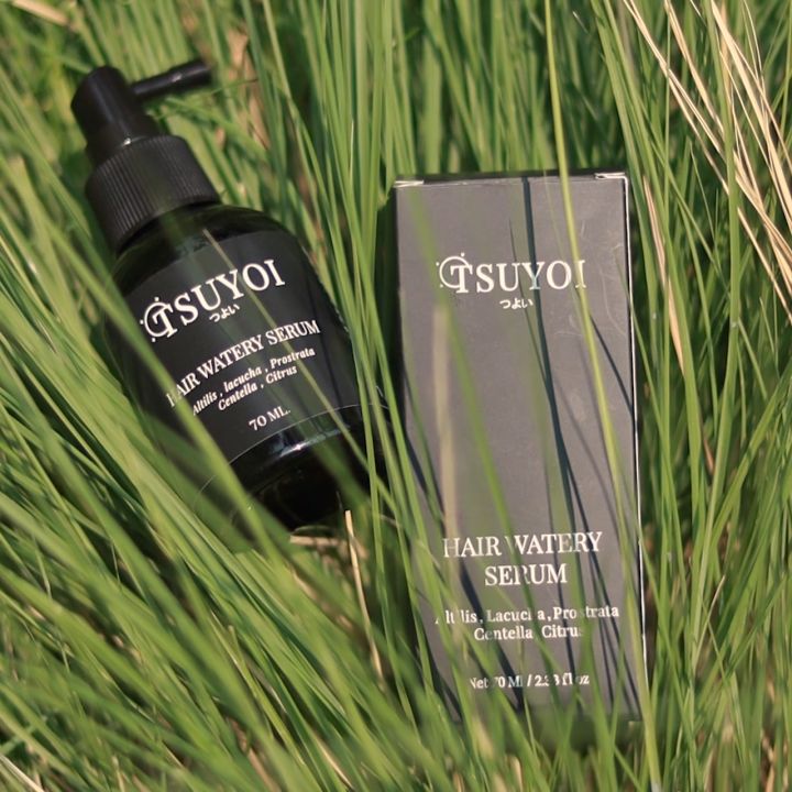 ซึโยะอิ แฮร์ วอเทอรี่ เซรั่ม TSUYOI HAIR WATERY SERUM บำรุงผม ช่วยลดผม ...