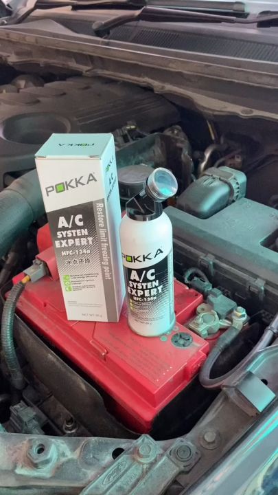 TOMODACHI Car Aircond AC Stop Leak DIY- Super Treatment Refrigerant ...