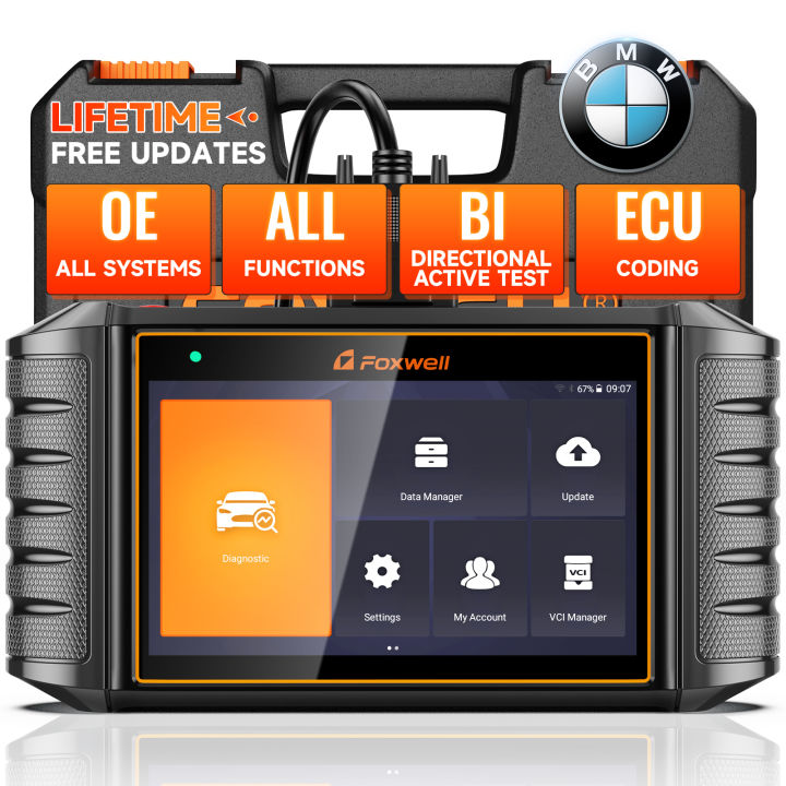 【Lifetime Free Update】FOXWELL NT710 ECU Coding + Active Test OBD2 ...