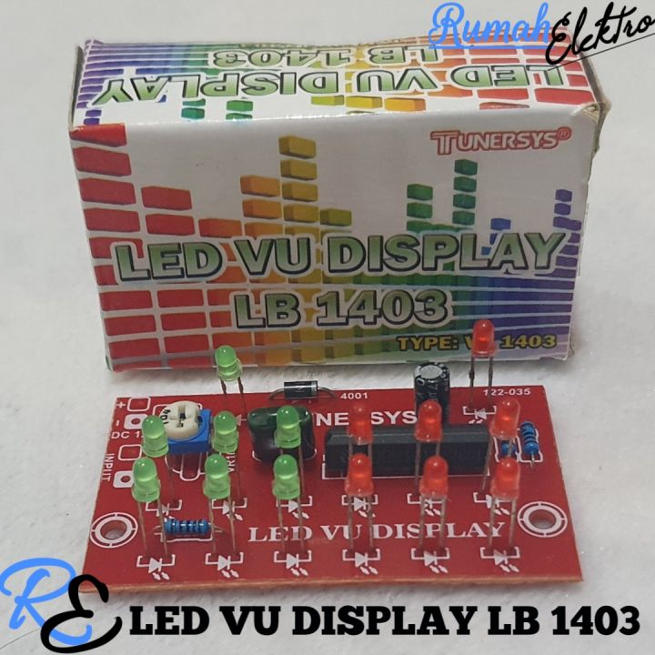 KIT LED VU DISPLAY LB 1403 BY TUNERSYS Tipe VU 1403 | Lazada Indonesia