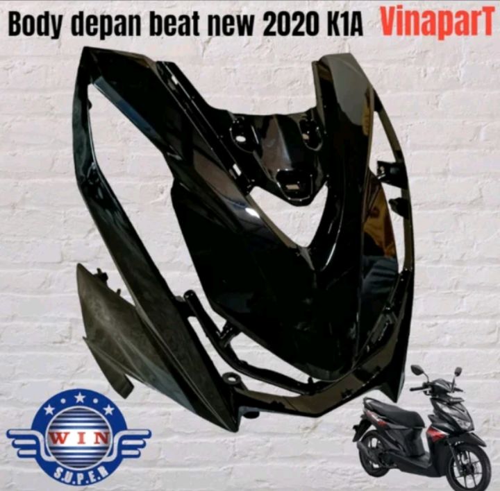 panel tameng depan beat fi esp new LED K1A deluxe 2020 2022 hitam putih ...