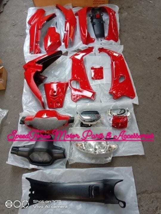 FULLSET FAIRINGS FOR WAVE ALPHA OLD 100/110🇮🇹 | Lazada PH