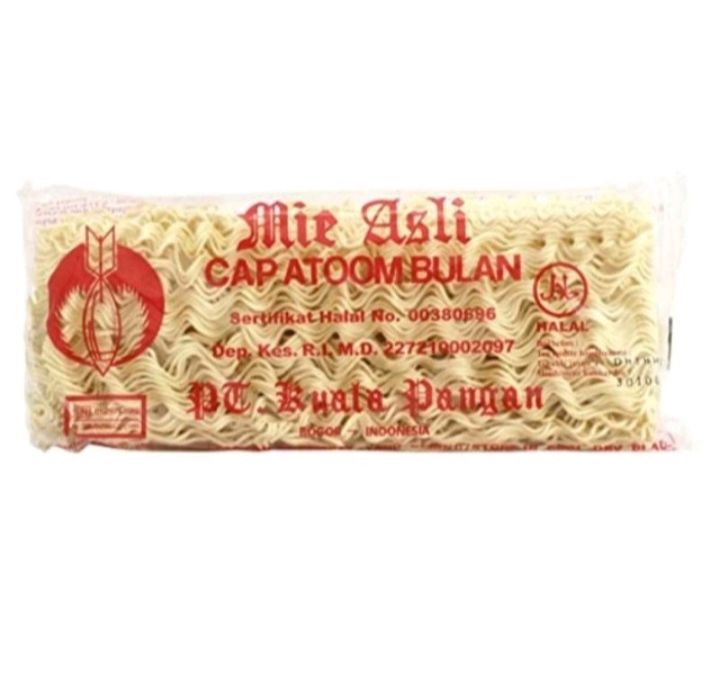 Mie Telur Cap Atoom Bulan / Mie Atom Bulan 200 gram | Lazada Indonesia