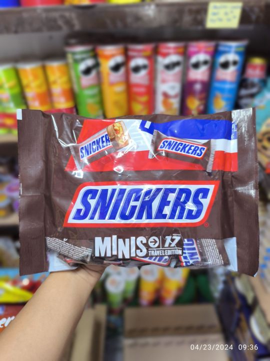 snickers minis approximately 17pcs 333g | Lazada PH