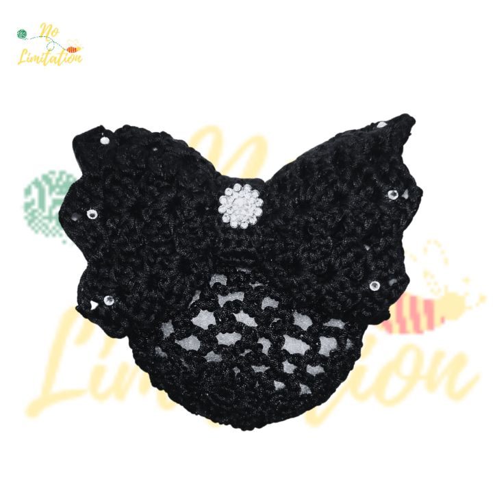 Ribbon with Net Crochet/Wave ribbon/net/ribbon/black ribbon | Lazada PH