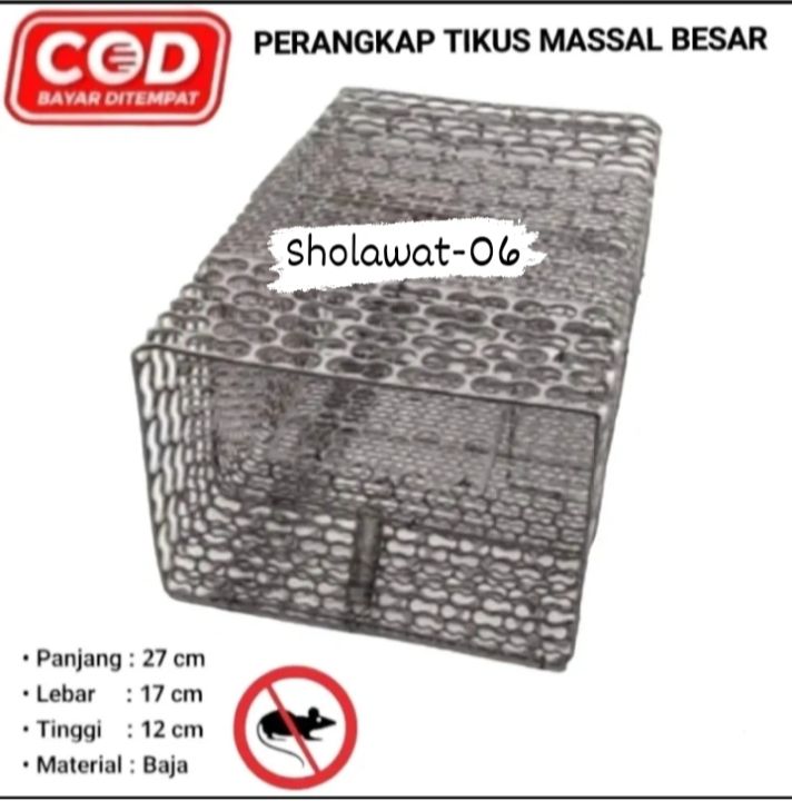 perangkap tikus jebakan tikus baja jepitan tikus masal jumbo | Lazada ...