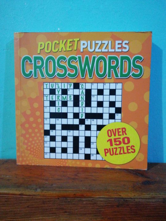 Pocket Puzzles Crosswords over 150 puzzles | Lazada PH