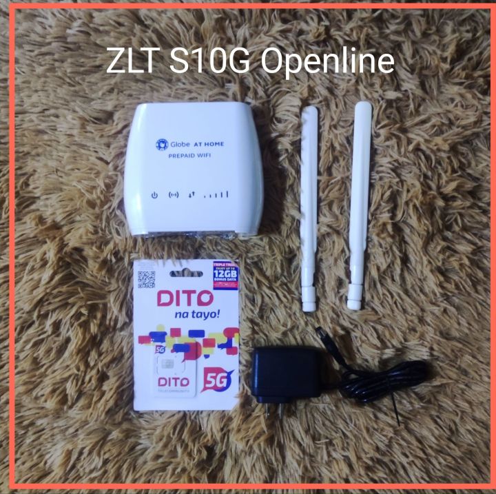ZLT S10G Openline with Dito Sim and Other LTE Modems | Lazada PH