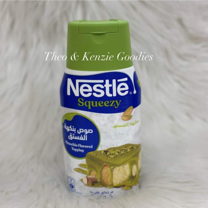 NESTLE PISTACHIO FLAVOURED TOPPING SQUEEZY (450g) | Lazada PH