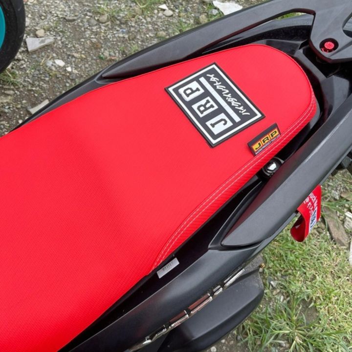 SUZUKI SMASH Original JRP SEAT COVER RED EDITION RUBBER LOGO NAKA TAHI ...