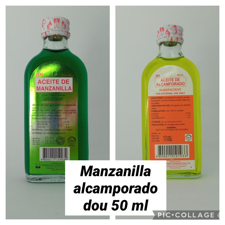 Manzanilla and alcamporado dou 50 ml | Lazada PH