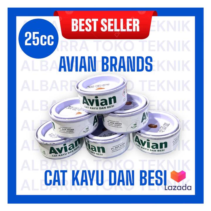 Cat Besi Avian 25cc / Cat Kayu / Cat Minyak / Cat Avian High Gloss ...