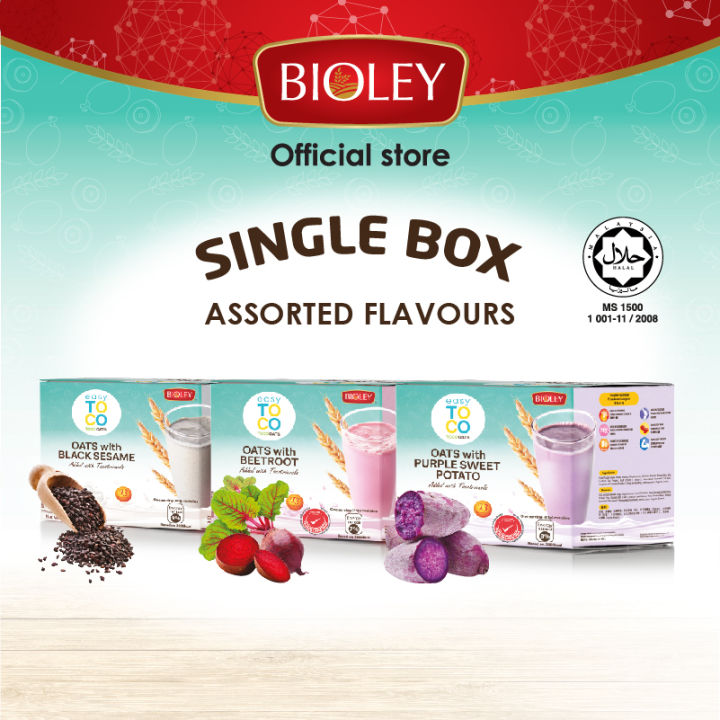BIOLEY Easy Toco - Oat dengan Tokotrienol | Oats with Tocotrienols 10 ...