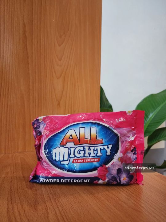 ALL MIGHTY EXTRA STRENGTH POWDER DETERGENT WITH FABRIC CONDITIONER 1KG ...
