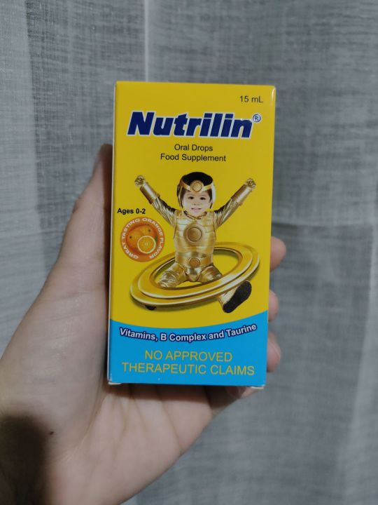 Nutrilin Oral Drops Food Supplement 15ml | Lazada PH