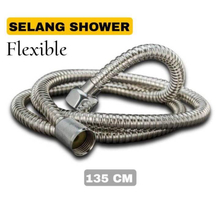 SELANG SHOWER 135 CM Selang Shower Flexible Selang Shower Universal ...