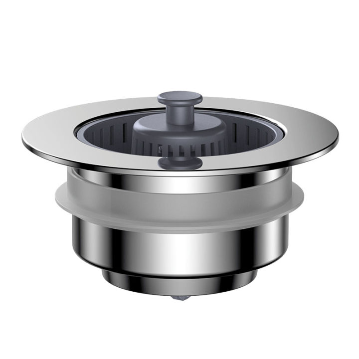 Kitchen Sink Filter Mesh Drain Stopper with Anti-odor Spring Core ...