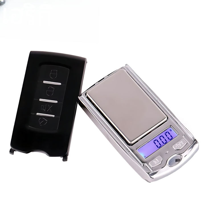 Timbangan Saku Digital 200g 0.01g สำหรับเครื่องประดับสเตอร์ลิงทองน้ำหนักกรัมสมดุลเครื่องชั่ง ...