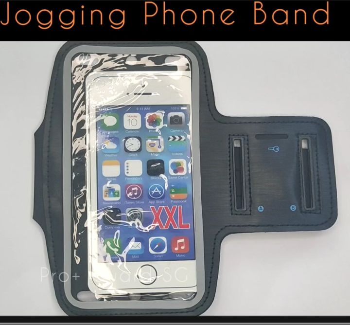 [SG] Jogging Armband Phone Storage Sports Band (L/XL/XXL sizes) Sports ...