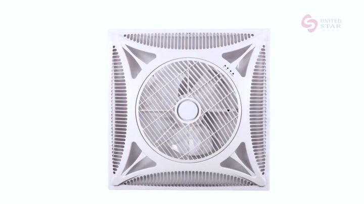 Embedded Ceiling Fan Surface Wall Mounted Circulating Fan with Remote ...