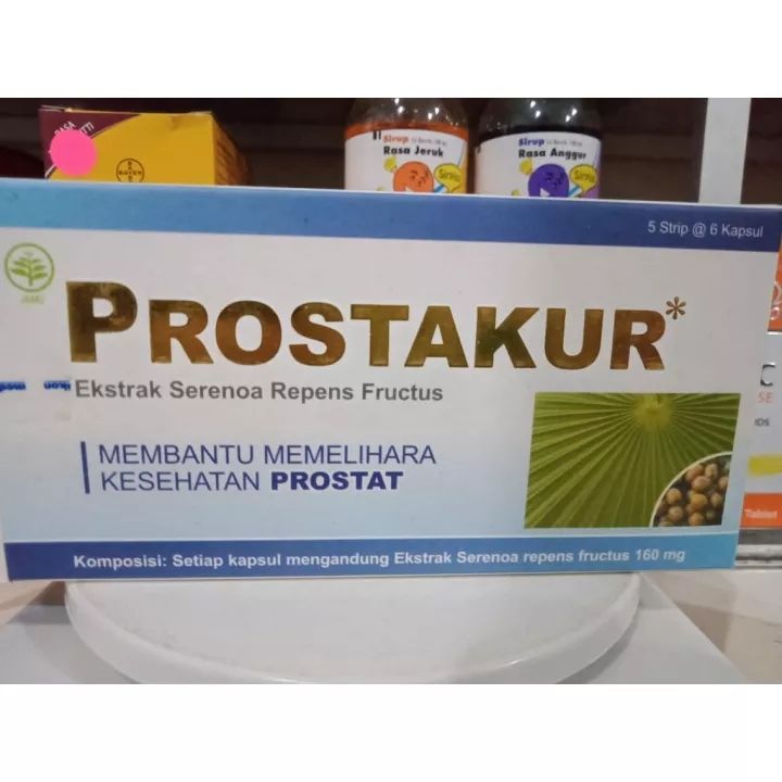 Prostakur 1 box isi 30 kapsul Obat herbal untuk Prostat 100% Produk ...