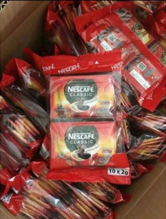 NESCAFE CLASSIC KEMASAN POUCH ISI 10 SACHET | Lazada Indonesia