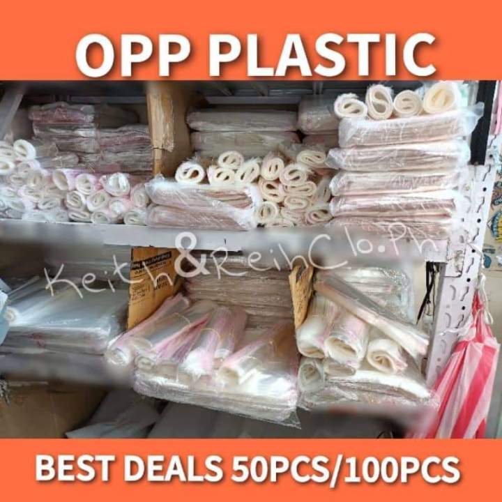 OPP Plastic Bag With Adhesive RESEALABLE 50/100pcs|OPP PLASTIC|PLASTIC ...