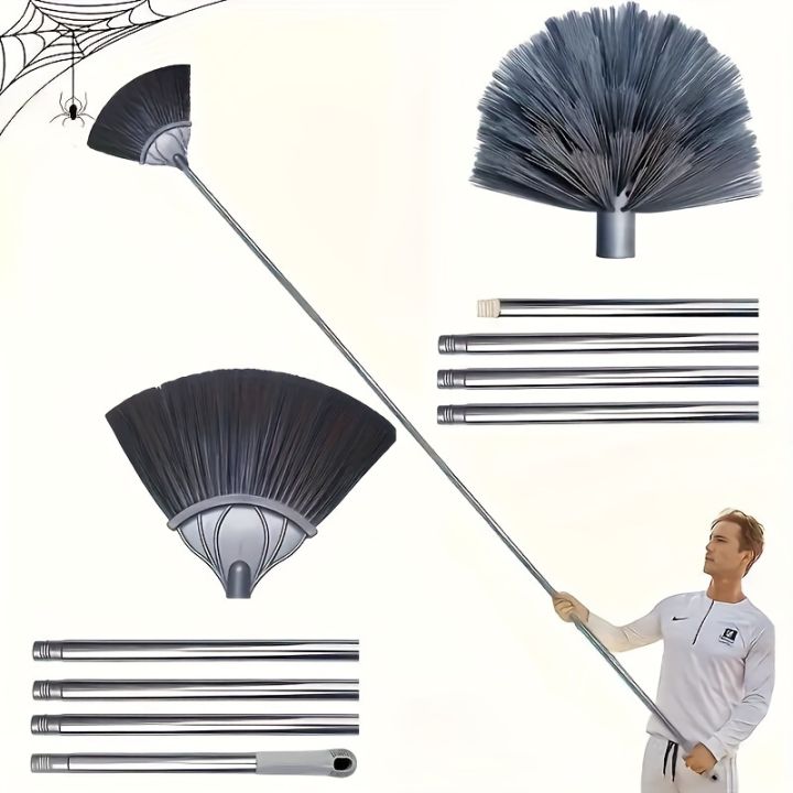 Extendable Spider Web Duster for Ceiling Cleaning Household Cobweb ...