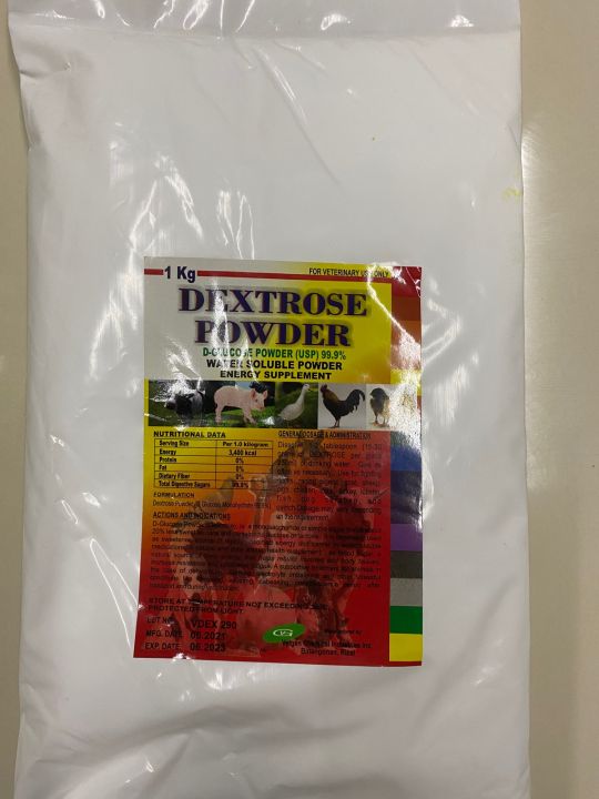 DEXTROSE POWDER FOR ANIMALS 1KG OPAQUE *VETGEN STORE ONLY* | Lazada PH