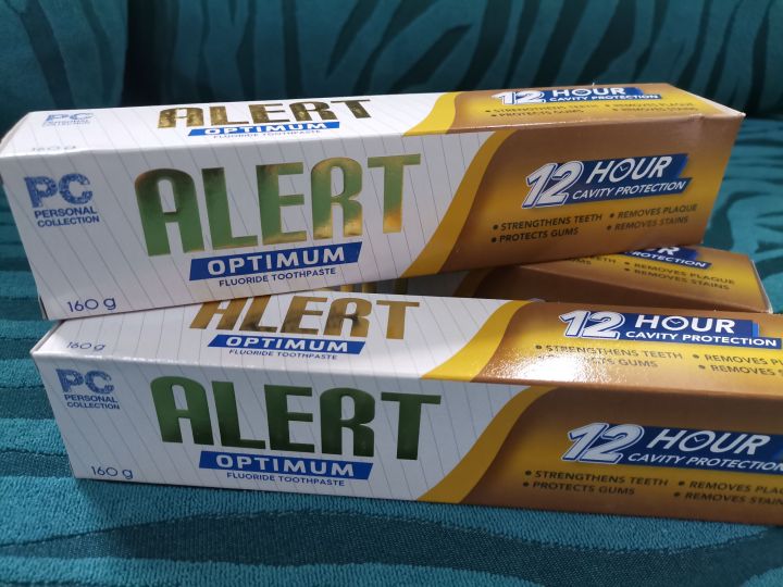 PC alert optimum flouride toothpaste 160g | Lazada PH