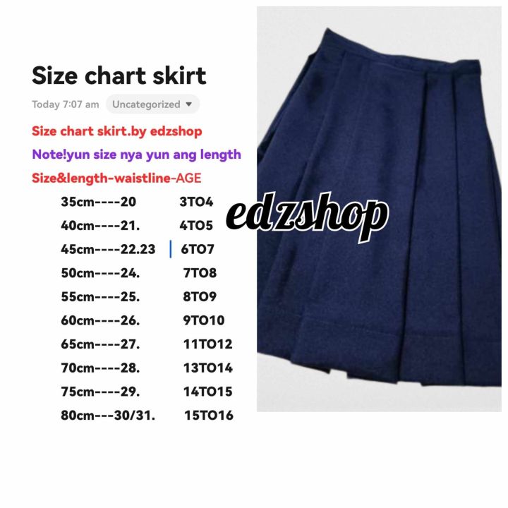skirts school uniform navyblue,maroon emerald royal blue red | Lazada PH