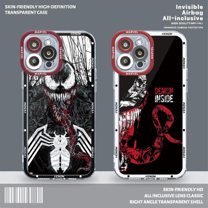 Marvel Venom Case for iPhone 14 Pro SE X XS 15 Plus 7 11 13 Pro Max XR ...
