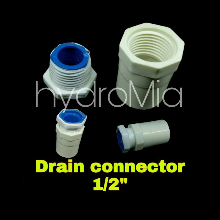 Pvc male adaptor with lock nut 1/2 (fabricated) | Lazada PH