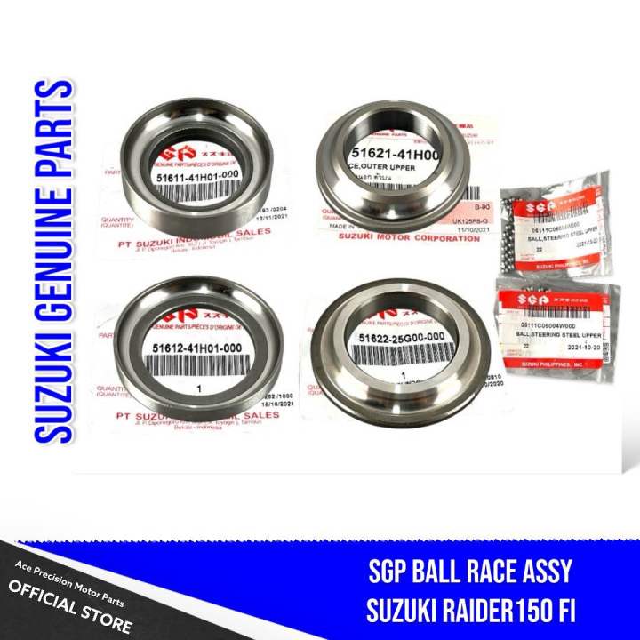 SGP Ball Race Assy (Ballrace) Raider150 Fi 51611-41H01-000; 51612-41H01-000; 51621-41H00-000 ...