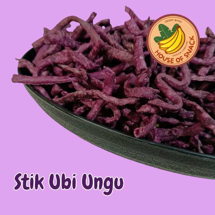 Stik Ubi Ungu renyah snack sehat bergizi | Lazada Indonesia