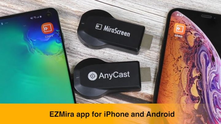 AnyCast Chromecast M12 PLUS / M9 PLUS TV Stick WiFi Dongle Receiver ...