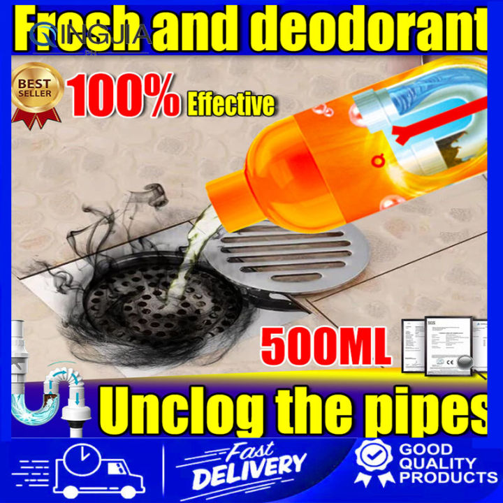 Liquid sosa for drainage Sink and drain cleaner Declogger for drainage ...