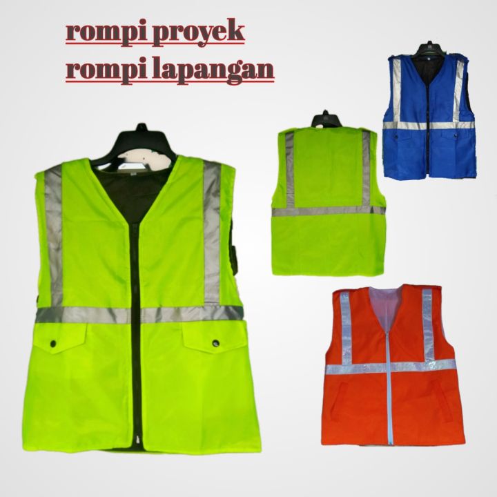 rompi lapangan rompi proyek | Lazada Indonesia