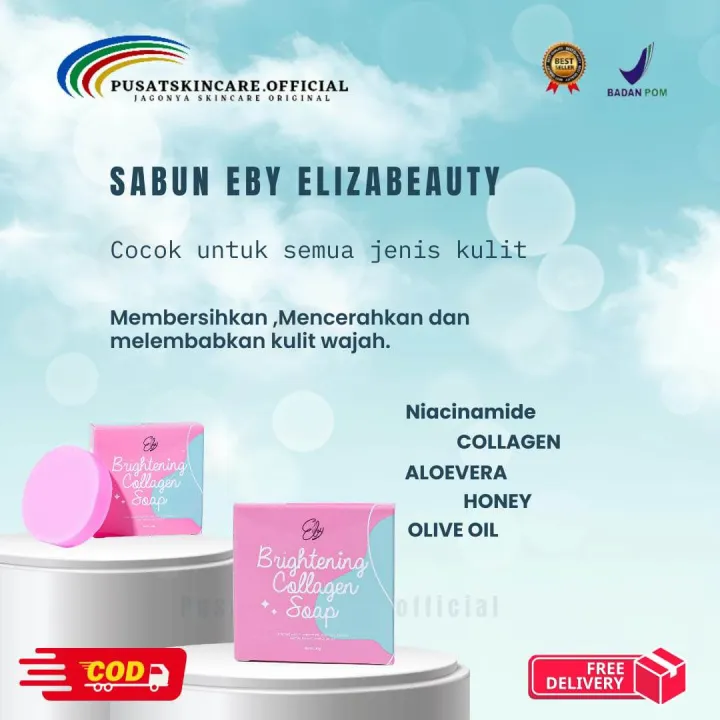 SABUN EBY BY ELIZA BEAUTY BPOM ORIGINAL MASTER STOCKIST RESMI | Lazada ...