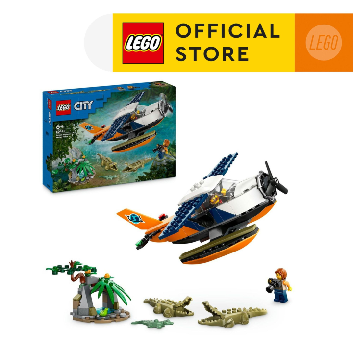 LEGO City 60425 Jungle Explorer Water Plane (177 Pieces) | Lazada.co.th