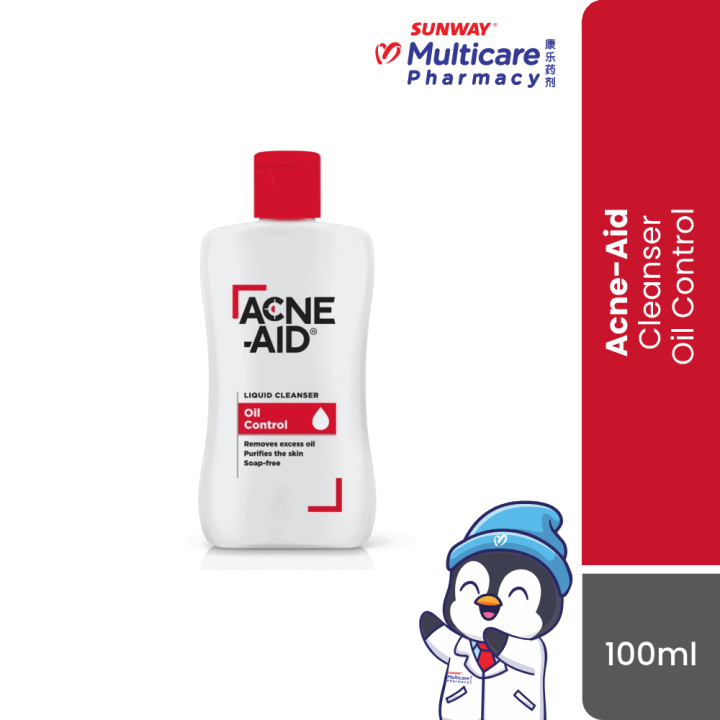 Acne-Aid Liquid Cleanser Oil Control 100ml | Lazada