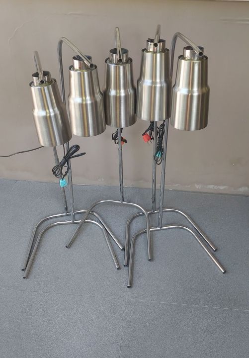 FOOD LAMP LIGHT BUFFET CATERING LAMP FOOD LIGHT ADJUSTABLE - STAINLESS ...
