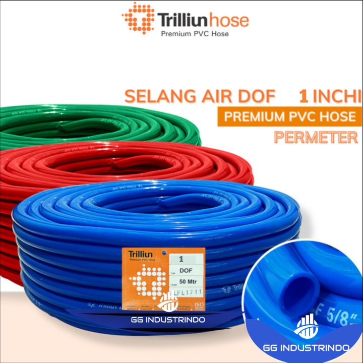SELANG AIR TRILIUN DOF UKURAN 1 INCH PER METER | Lazada Indonesia