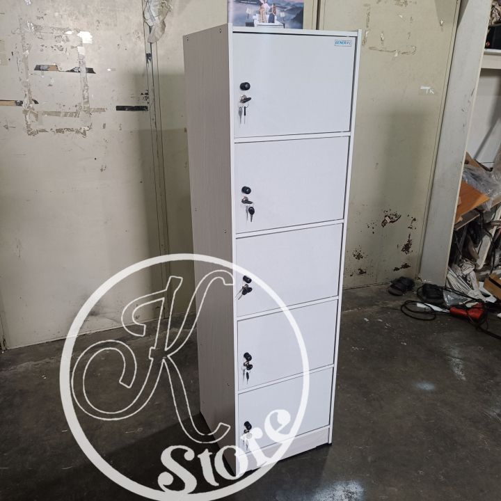 Rak Serbaguna RSG 5S SUNNY WHITE full kunci | Lazada Indonesia