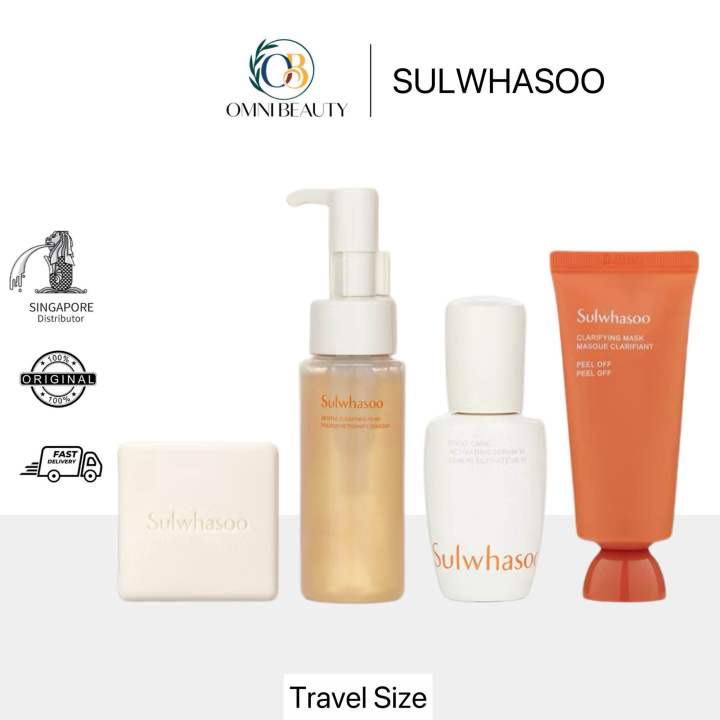 Sulwhasoo 100% Authentic Mini Collection - Gentle Cleansing Foam, First ...