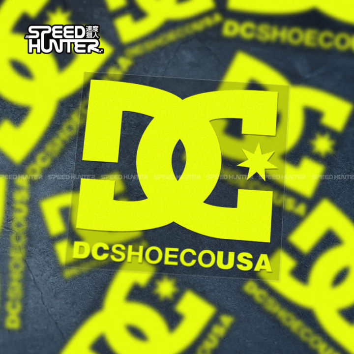 Dcshoecousa DC Trendy Logo Automobile Sticker Stylish Body Scratch ...