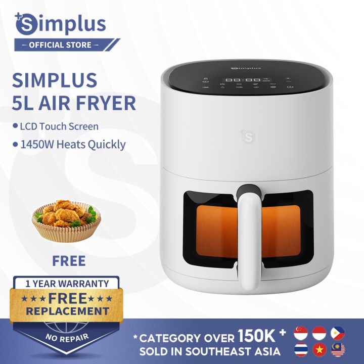 Simplus Air Fryer 5L Air Fryer Oil Free Fryer Multifunction Fryer ...