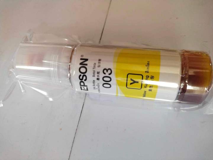 original ink 003 yellow for epson printer L11050 | Lazada PH